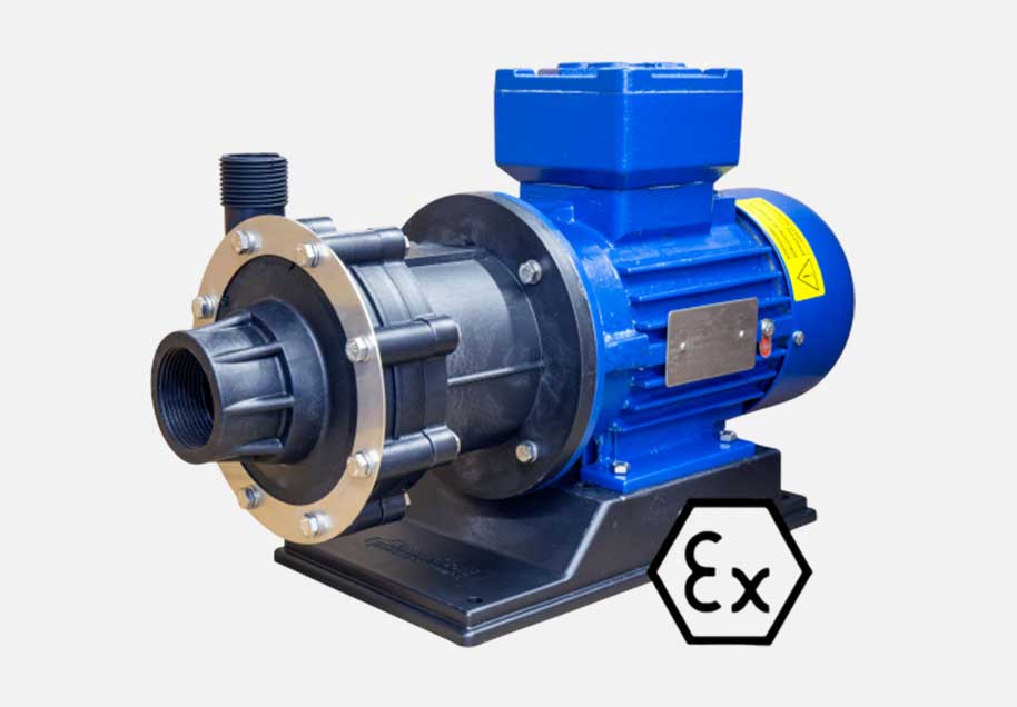 EM-C PP/PVDF – ATEX Mag drive Centrifugal Pumps | Vaves Innovative Solutions Pune, MH, India